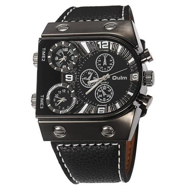 Triple-Time-Zone Watch – 4 Color Variants – The Steampunk Cave